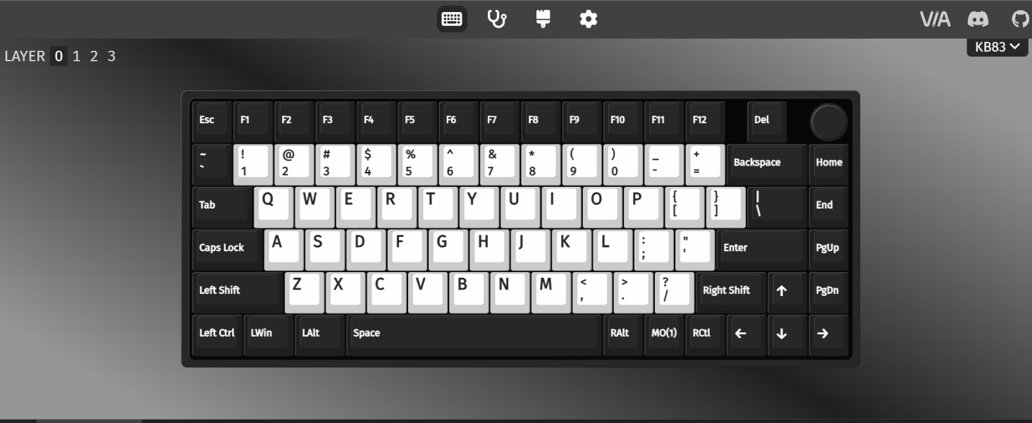 Amazon.com: INLAND KB83 MK Pro Gaming Keyboard Hot-swappable, 75% Layout Wired QMK/VIA ...