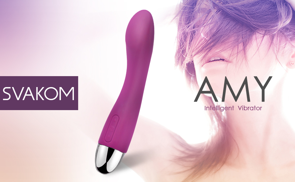 Svakom - Amy G-Spot Vibrator - Violet : Amazon.nl: Health & Personal Care