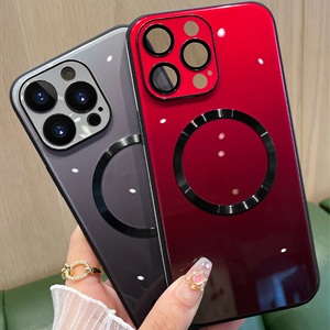 Amazon.com: MOONCASE Magnetic for iPhone 15 Pro Max Case with Full Camera Lens Protector ...