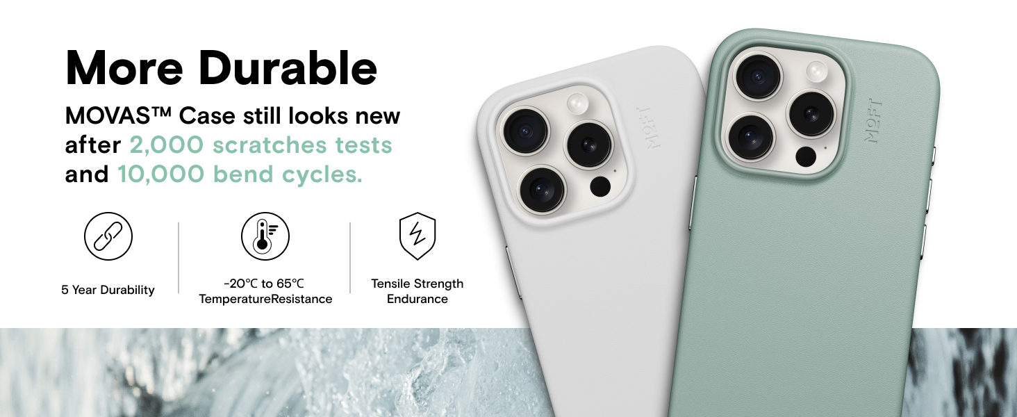 Amazon.com: MOFT Designed for iPhone 14 Pro Max Case, MOVAS Vegan Leather Soft & Smooth & Anti ...