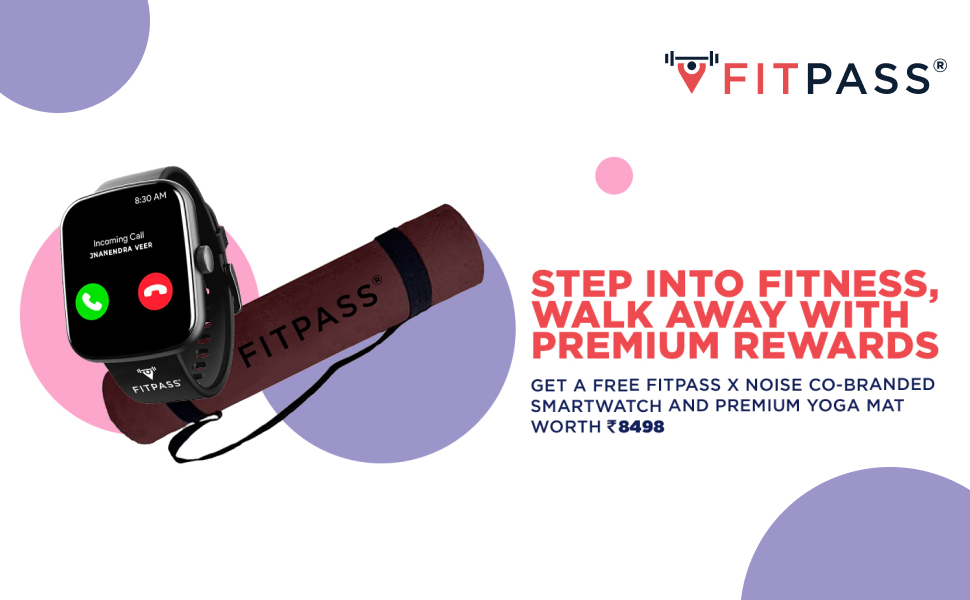 FITPASS 360 12 Months Membership | Free Smart Watch| Access 8,100+ Gyms ...