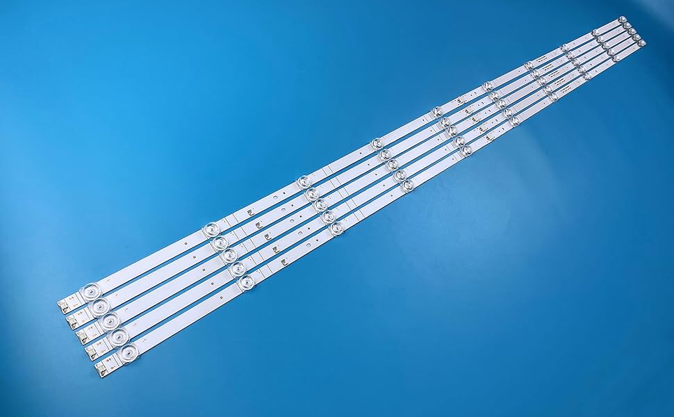 Amazon.com: PANMILED LED Backlight Strips for Hisense 58” TV JL.D580A1330-365AS-M_V02 H58AE6100 ...
