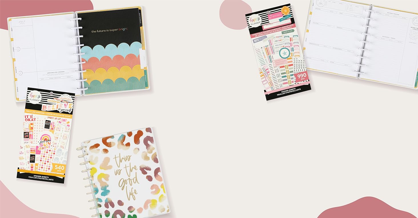 Amazon.com : Happy Planner Disney Pixar Vertical Extension Pack ...