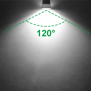 HORKEY Foco LED MR16 Moderna Bombilla GU5.3 GX5.3 4w=50W 6500K 3000K Luz Cálida Blanco (Luz ...