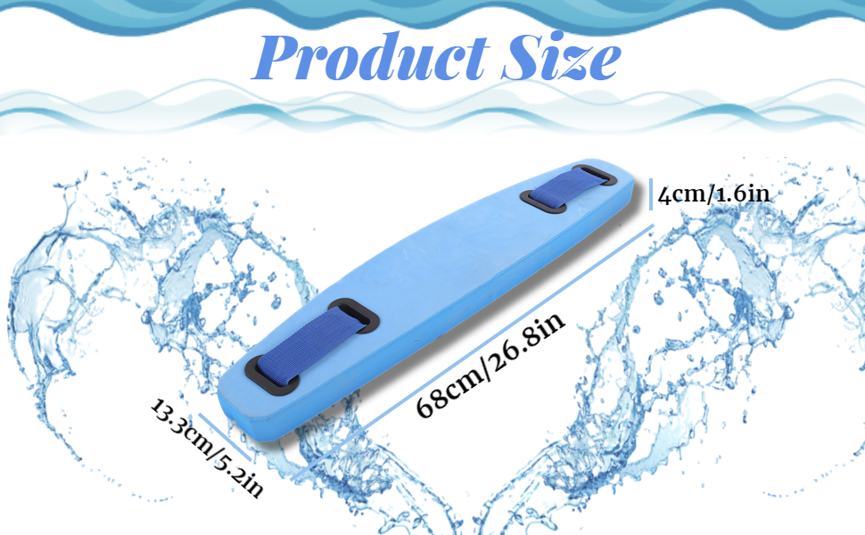 Amazon.com : Swimming Floatation Belt, Adjustable Swimming Buoyancy Belt, EVA Foam Auxiliary ...