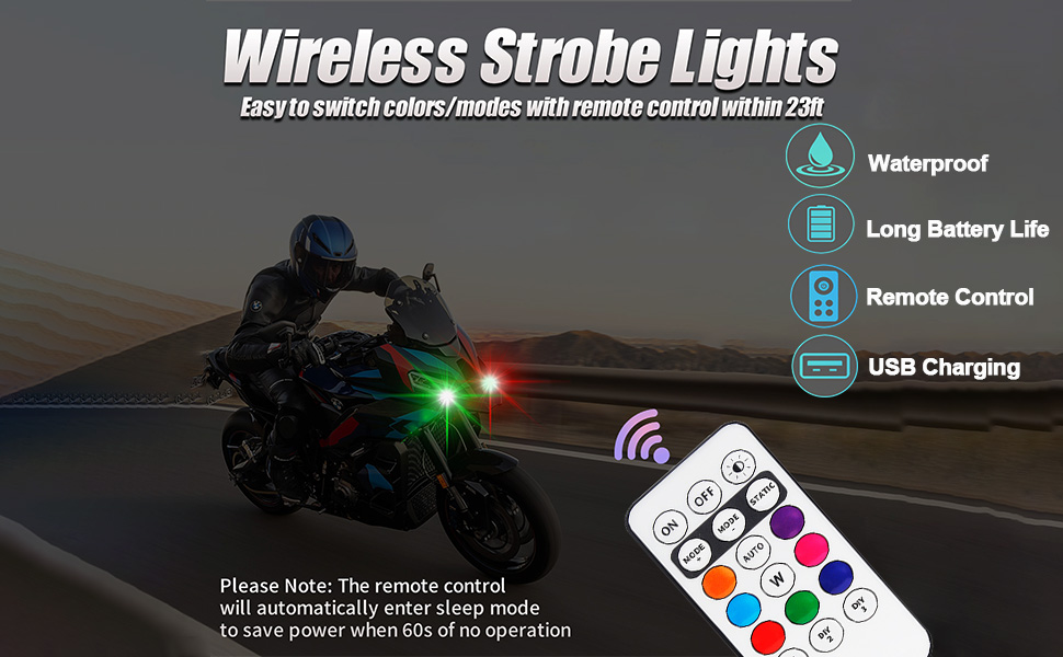 Amazon.com: 8PCS Wireless Led Aircraft Strobe Lights with Remote, 8 ...