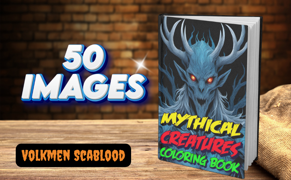 Amazon.com: Mythical Creatures Coloring Book For Young Adults: A collection of fantasy projects ...