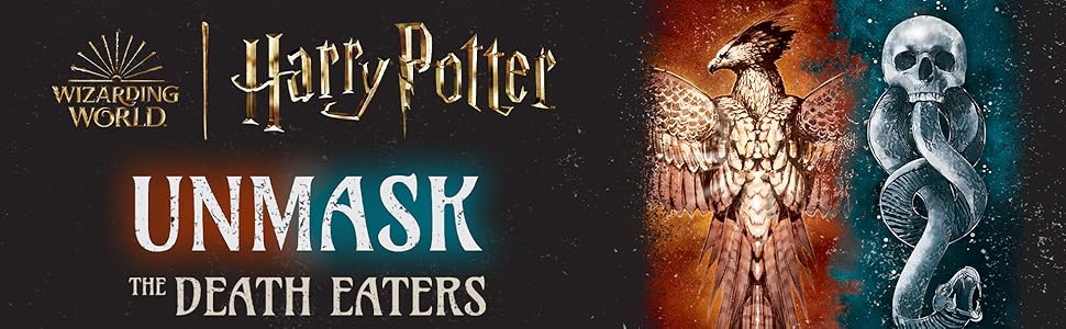 Amazon.com: Harry Potter: Unmask The Death Eaters Board Game | Engaging ...