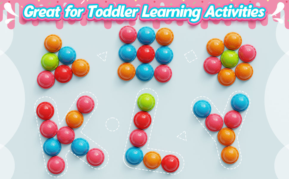 Amazon.com: Aizweb Ice Cream Alphabet Learning Toys,Color Sorting Matching Letter Game for ...