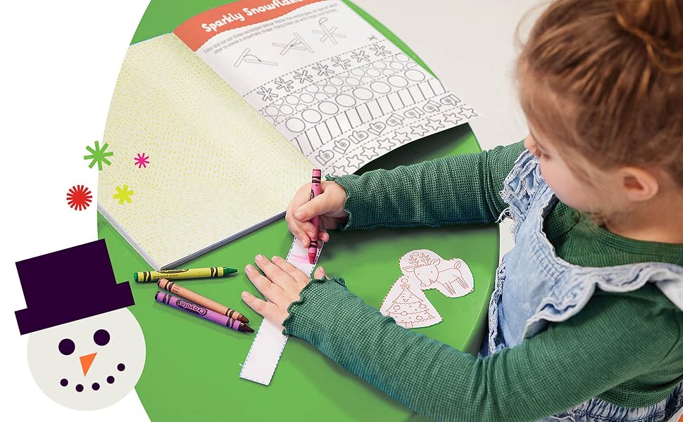 Cut, Paste, and Create Christmas: Scissor Skills Activity Book ...