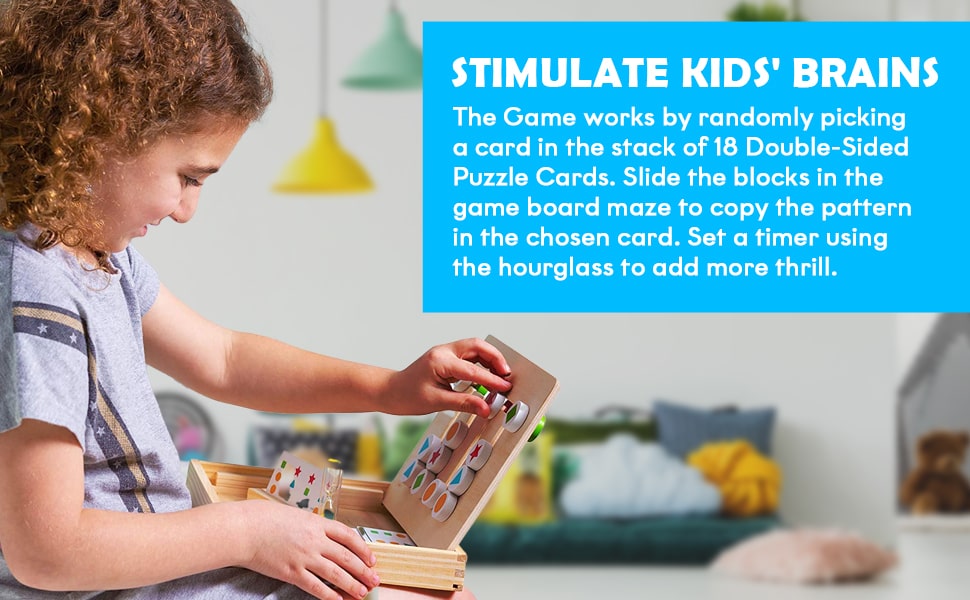 Amazon.com: Play Brainy Shape and Color Matching Puzzle for Toddlers ...