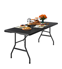 Amazon.com - YITAHOME 6Ft Metal Folding Table for Grill Portable 2-in-1 Design Folding Grill ...