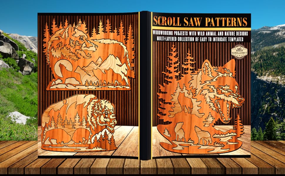 Scroll Saw Patterns: Woodworking Projects with Wild Animal and Nature ...