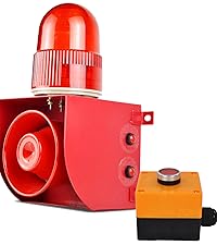 Amazon.com: Y DIANS S Alarm Siren IP66 Waterproof Outdoor 130dB Horn ...
