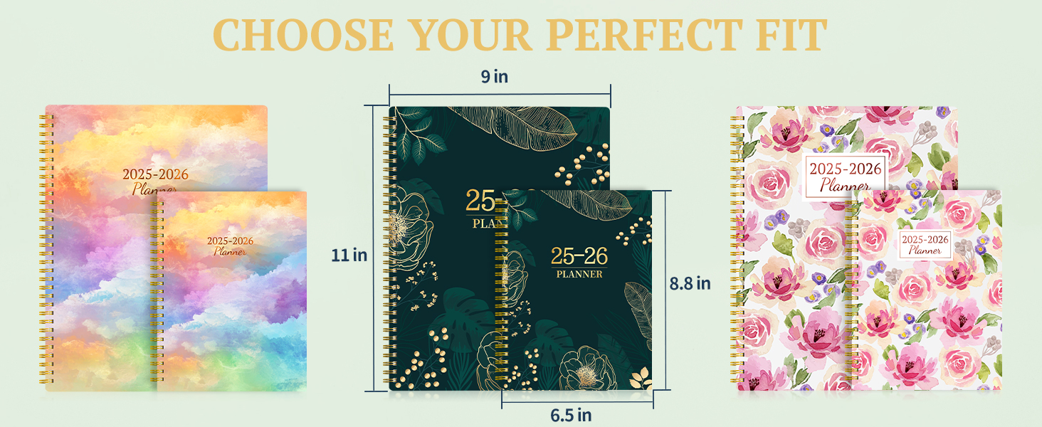 Amazon.com : 2025-2026 Planner Weekly and Monthly, Jul 2025 - Jun 2026 ...