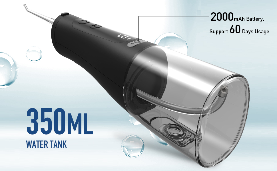 Amazon.com: 350ML Infiwarden for Teeth Cleaning Cordless, Rechargeable Water Dental Flosser with ...