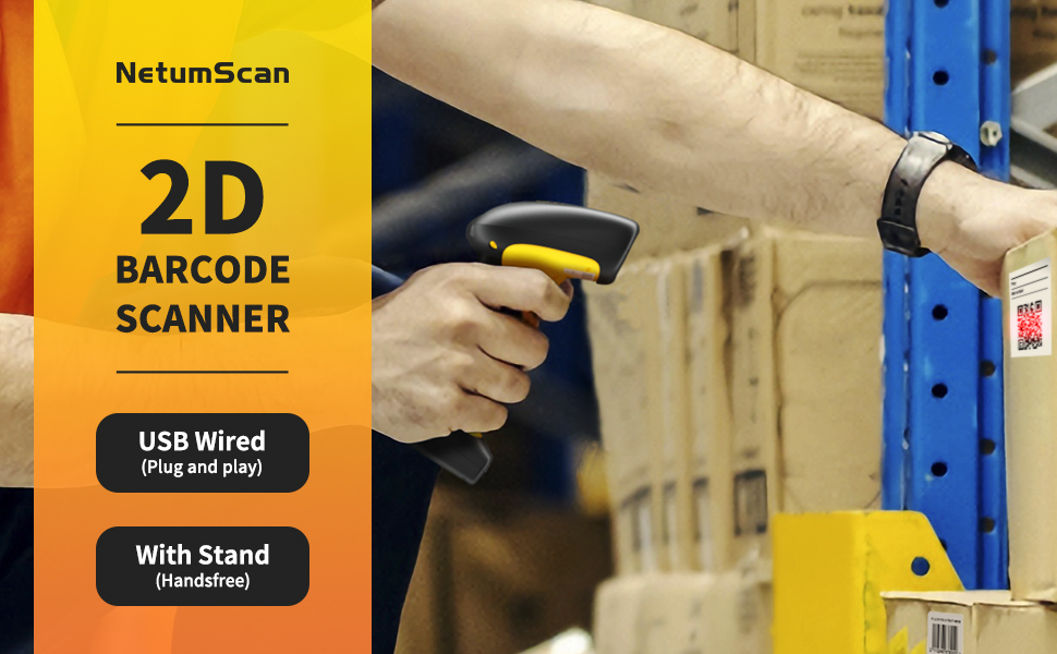 Amazon.com : NetumScan Upgraded Industrial Bluetooth QR Barcode Scanner, IP67 Waterproof & 7M ...