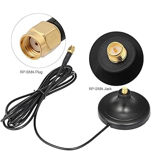 Cavo SMA Prolunga Antenna 3M, Maschio a Femmina RG174 Coassiale per Modem Router Cellulare 2G 3G ...