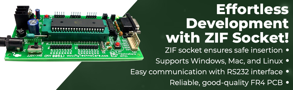 Amazon.in: Buy My TechnoCare 8051 Development Board with USBasp ISP ...