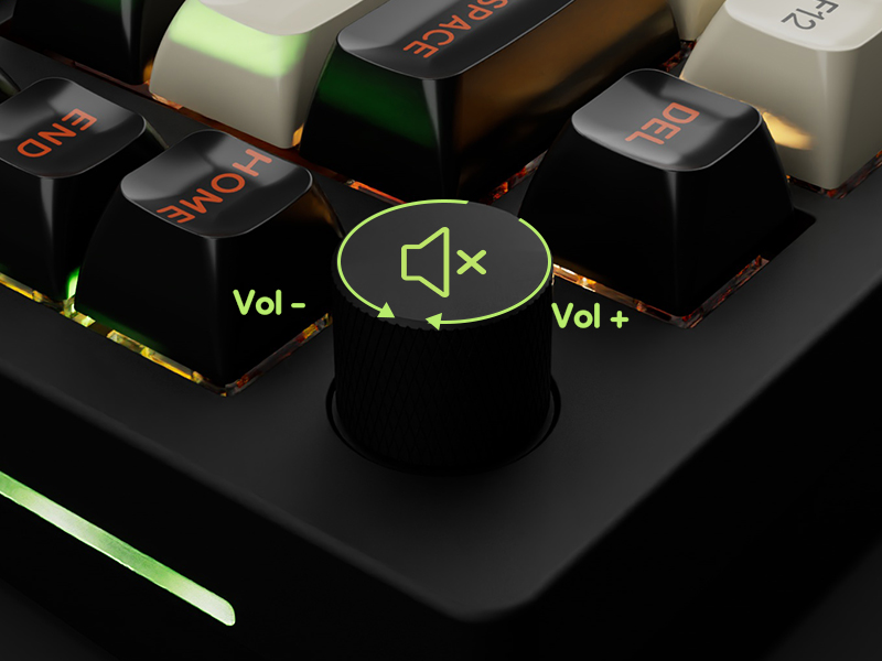 Amazon.com: INLAND KB83 MK Pro Gaming Keyboard Hot-swappable, 75% Layout Wired QMK/VIA ...