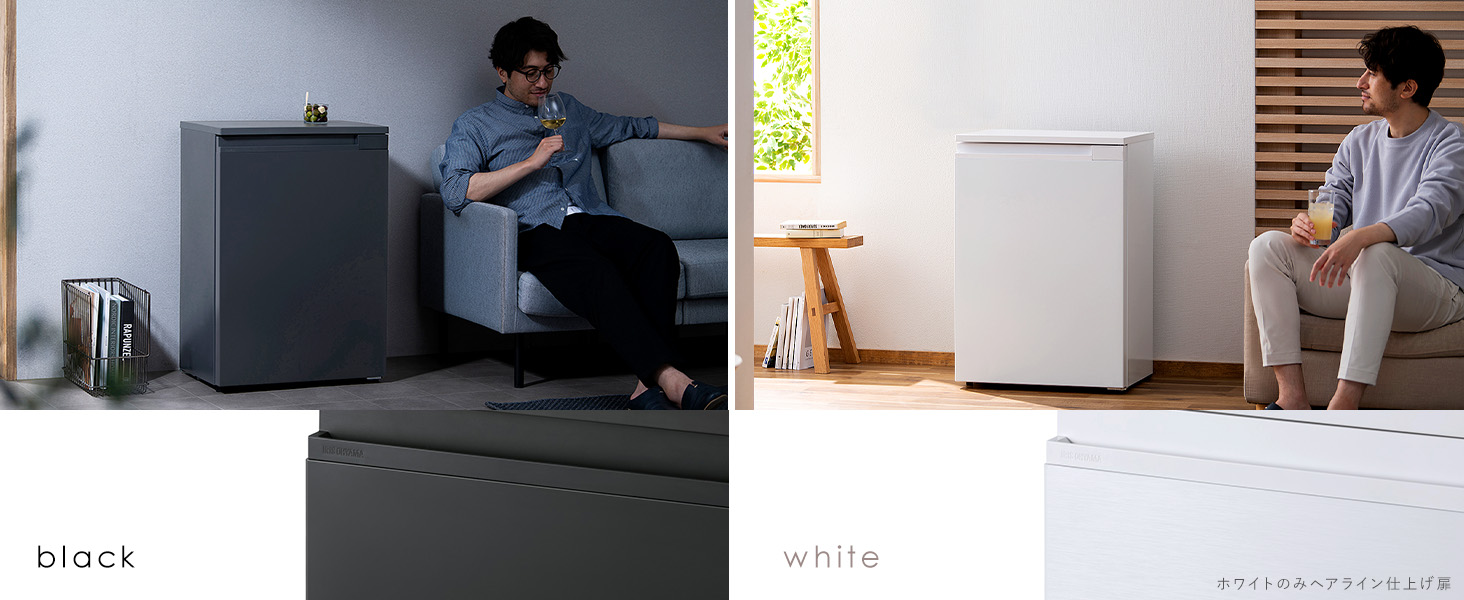 Amazon | \どこにでも置けるスリムさ／アイリスオーヤマ スリム冷蔵庫 66L 奥行約39cm 右開き IRSN-7A-W | アイリスオーヤマ(IRIS OHYAMA) | 保温・冷温庫 通販