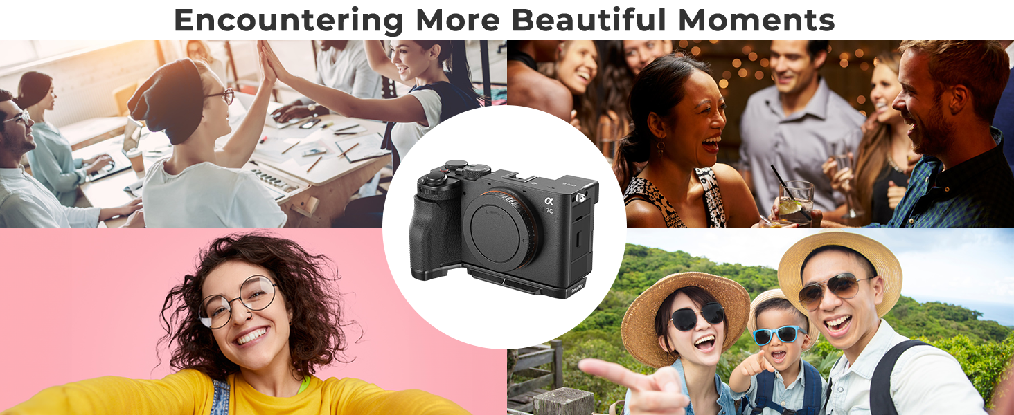 Amazon.com : SmallRig A7C II / A7CR Handgrip L-Shape Grip for Sony ...