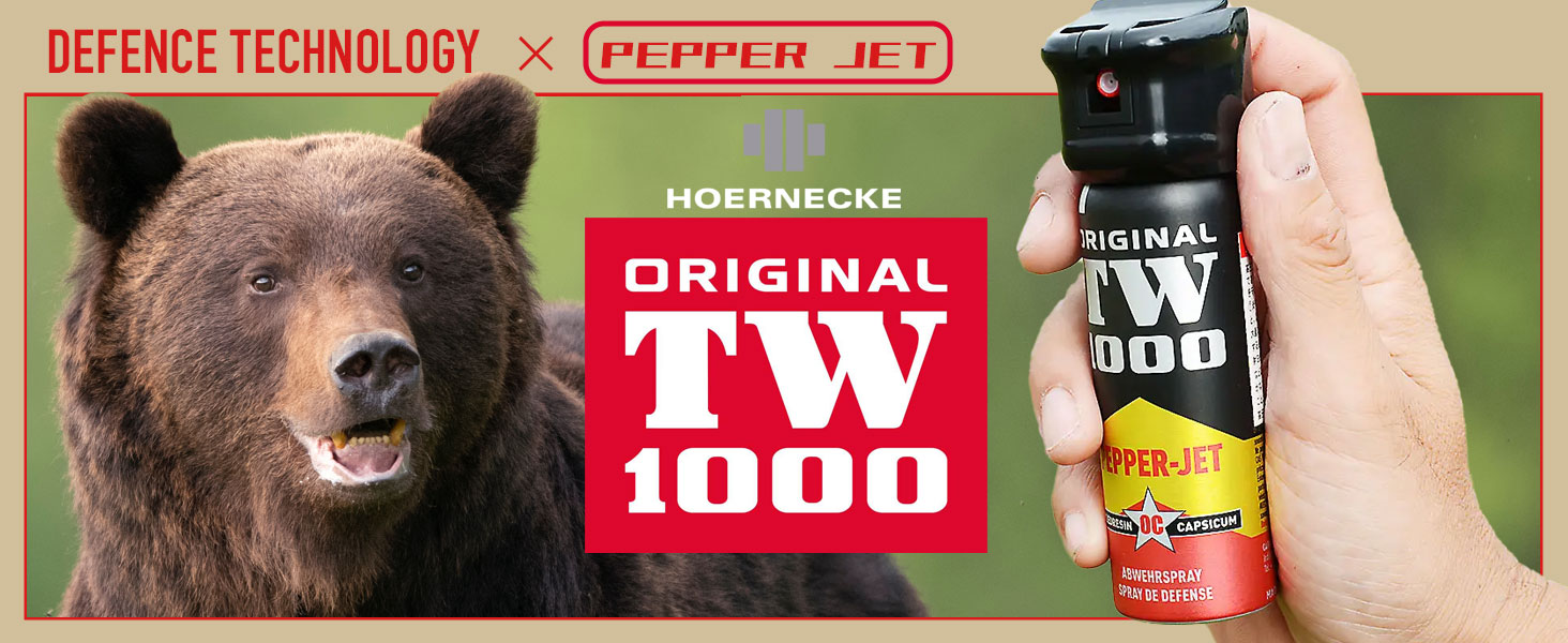 Amazon | TW-1000 熊よけペッパー マン（40ml） 弾道液体ジェット ドイツ製 日本語説明書付き【正規代理店品】 | GRANTZ ONE | 熊・けもの除けグッズ