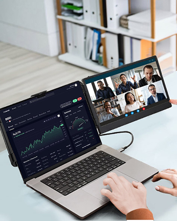 Amazon.com: AOKER Laptop Screen Extender Monitor - 14" FHD 1080P IPS ...