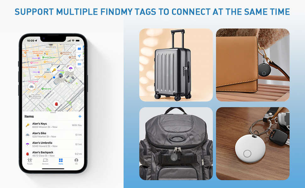 Amazon.com: Midlocater Air Tracker Tags-2 Pack [Apple MFi Certified] (iOS Only), Smart Bluetooth ...