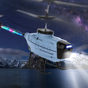 Amazon.com: VATOS Remote Control Helicopter Obstacle Avoidance,2.4GHz RC Helicopter with 3.5 ...