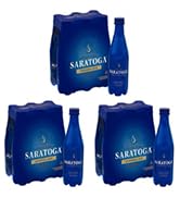 Amazon.com : Saratoga Sparkling Spring Water Bottle PET, 16 Oz, 4 6-Pack : Grocery & Gourmet Food