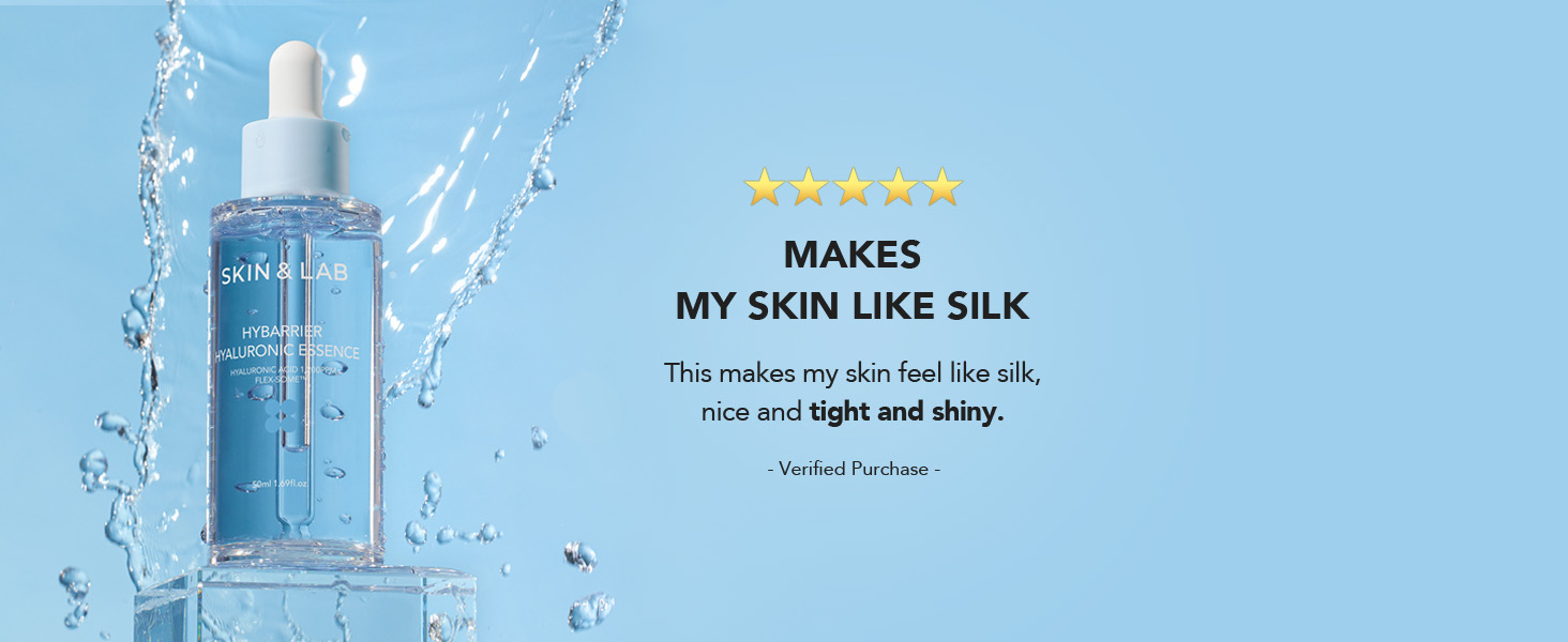 Amazon.com: [SKIN&LAB] Hybarrier Hyaluronic Essence | Contains Hyaluronic Acid | Daily Facial ...