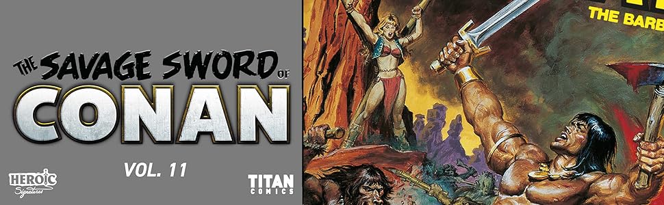 Amazon.com: The Savage Sword Of Conan: The Original Comics Omnibus Vol.11 (CONAN THE BARBARIAN ...