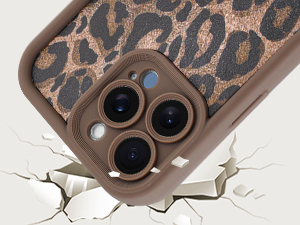 Amazon.com: ZIYE for iPhone 16 Pro Max Case Leopard Print Pattern, Cute Brown Cheetah Case for ...