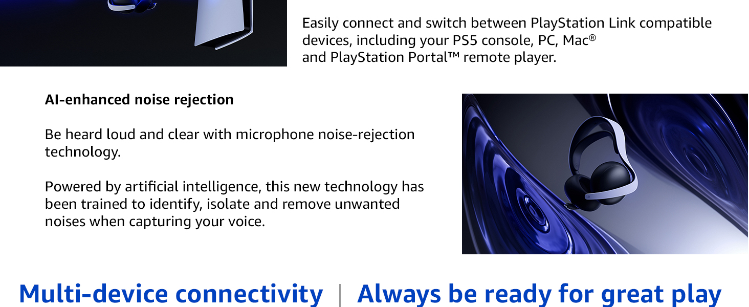 Pulse Elite Wireless Headset: PlayStation 5: Electronics - Amazon.ca