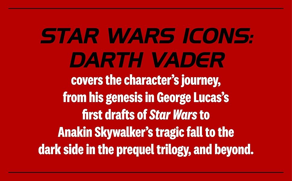 Amazon.com: Star Wars Icons: Darth Vader: 9781647225223: Breznican ...