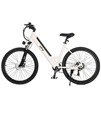 Amazon.com : Qlife Cityone Electric Bike for Adults 26" Ebike with 2.1" Tire,Built-in Removable ...