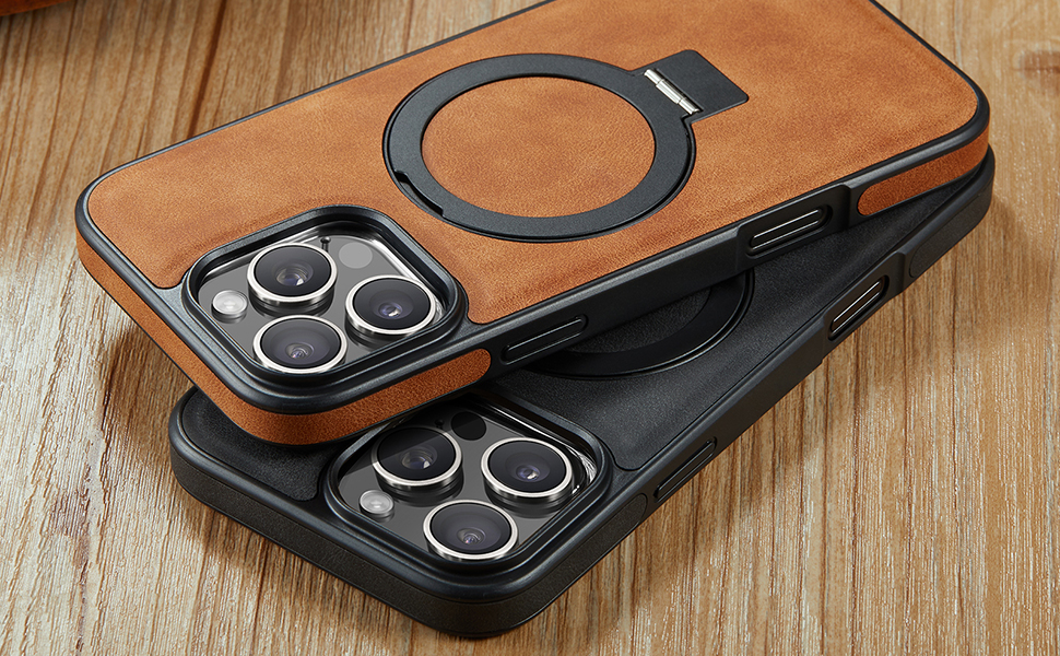 Amazon.com: Casus Designed for iPhone 16 Pro Max Case Compatible with MagSafe Kickstand Vegan ...