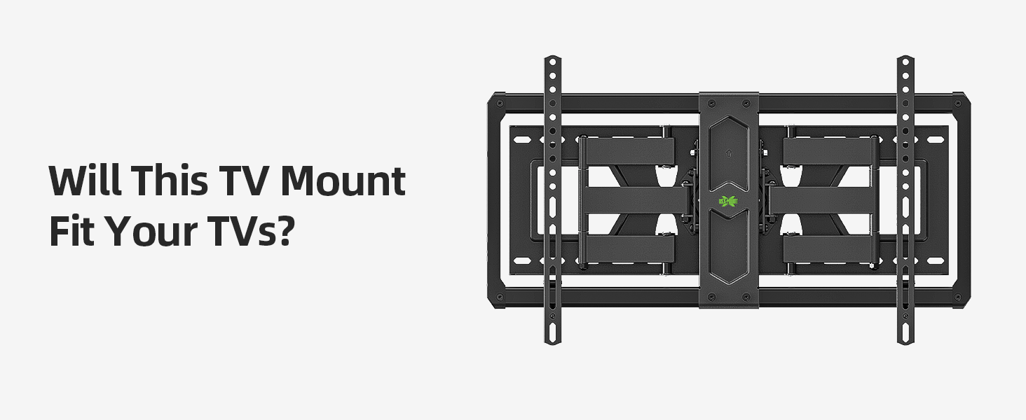 Amazon.com: USX Mount Ultra Slim Full Motion TV Wall Mount for 37-90 inch Flat Screen/LED/4K ...