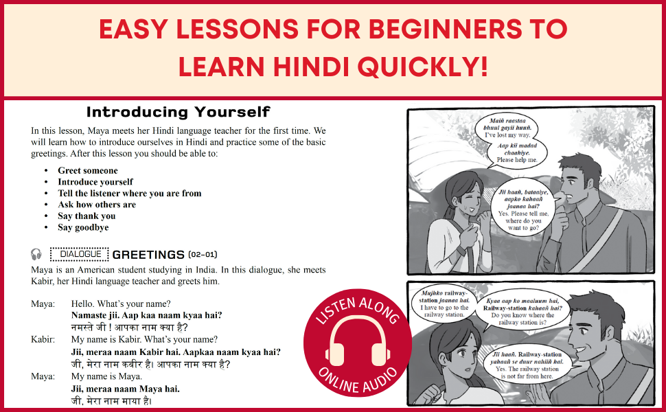 Learning Hindi: Speak, Read and Write Hindi with Manga Comics! A Language Guide for Self-Study ...