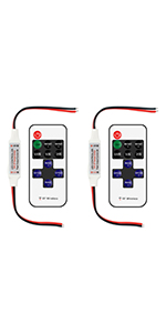 Amazon.com: RGBZONE DC5-24V Mini 21 Key RF Wireless Remote Controller ...