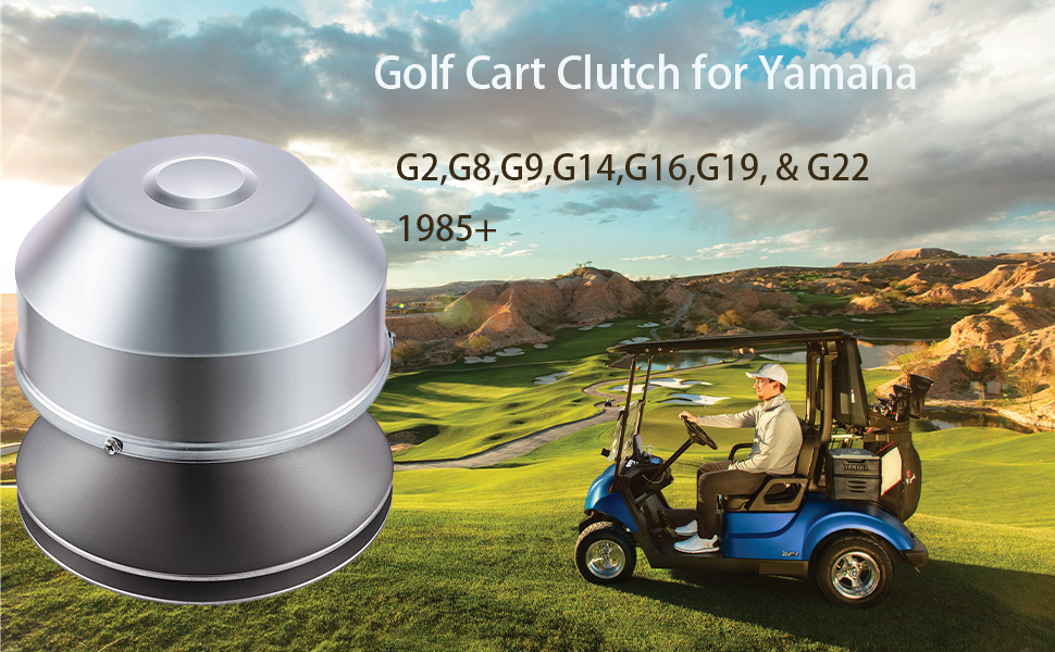 Amazon.com: ICED PIXEL Primary Drive Clutch for Yamaha Golf Cart 1985 ...