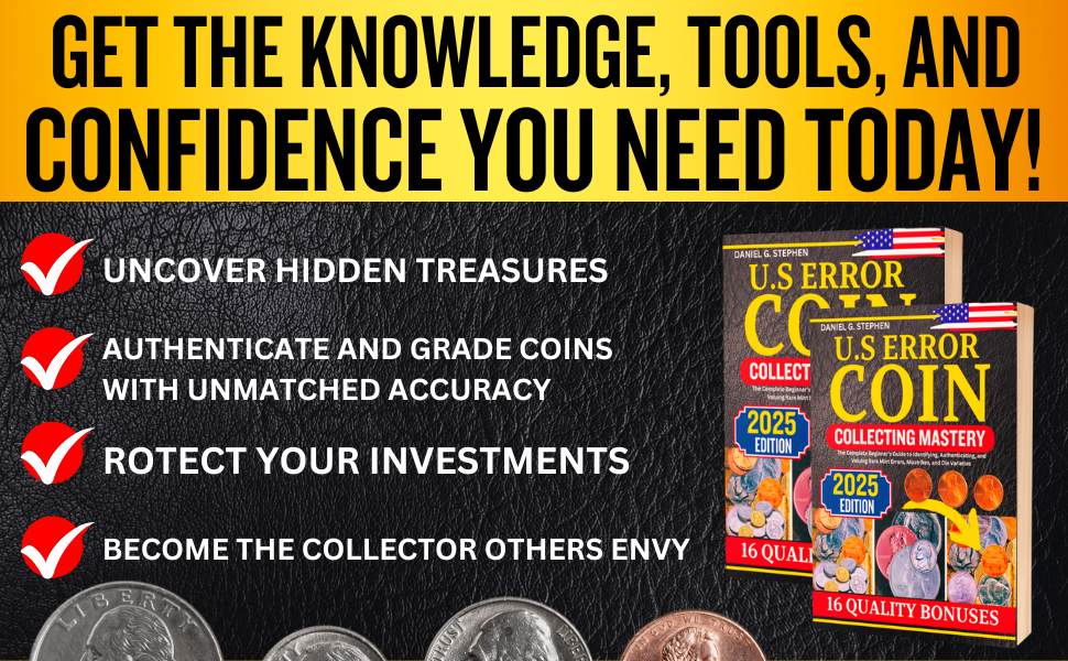 Amazon.com: U.S ERROR COIN COLLECTING MASTERY: The Complete Beginner’s Guide to Identifying ...
