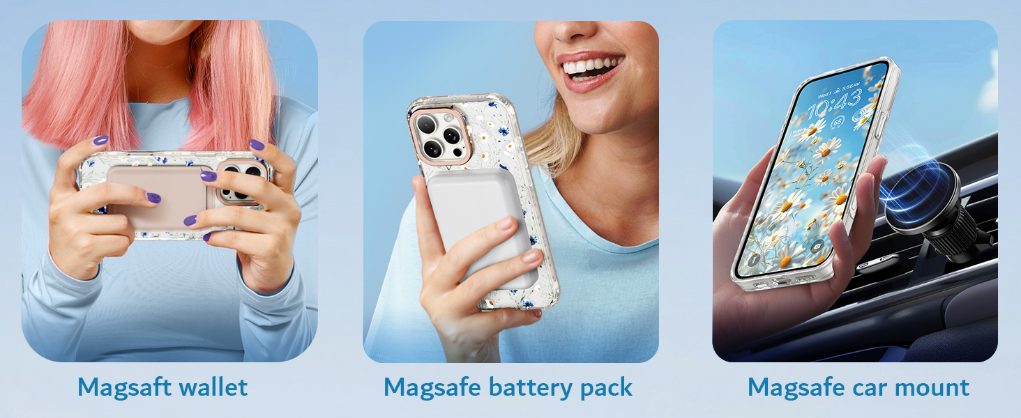 Amazon.com: MILPROX Compatible with iPhone 16 Pro Max Case -with Screen Protector/Strap ...