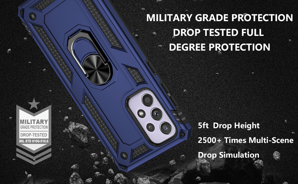 Amazon.com: Dionsibei Military Grade Drop Impact for Samsung Galaxy A53 5G Case Galaxy A53 Case ...