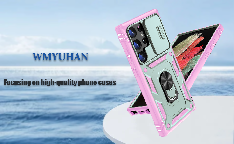 Amazon.com: WMYUHAN for Samsung Galaxy S23 Ultra Case Military Grade Drop Shock Protection Cell ...
