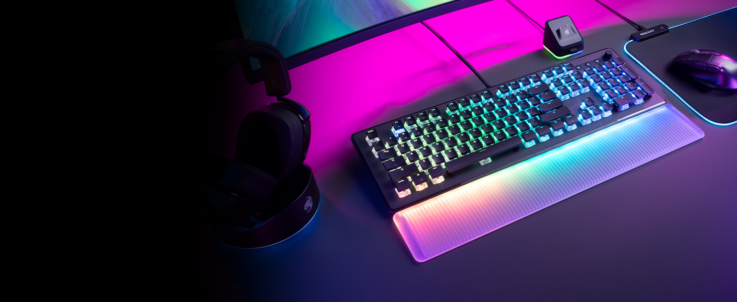 Roccat Vulcan II Max – Optische/Mechanische PC-Gaming-Tastatur ...