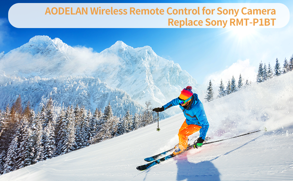 Amazon.com: for Sony Camera Wireless Remote Control - Aodelan Rechargeable Shutter Release with ...