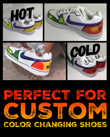 Amazon.com: Black to Yellow Magic Paint Color Changing by Body Heat ...