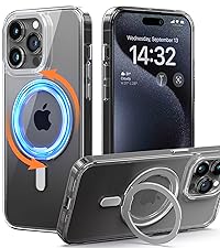 Amazon.com: LOHASIC for iPhone 15 Pro Case Leather Compatible with Magsafe,Elegant Soft Color ...